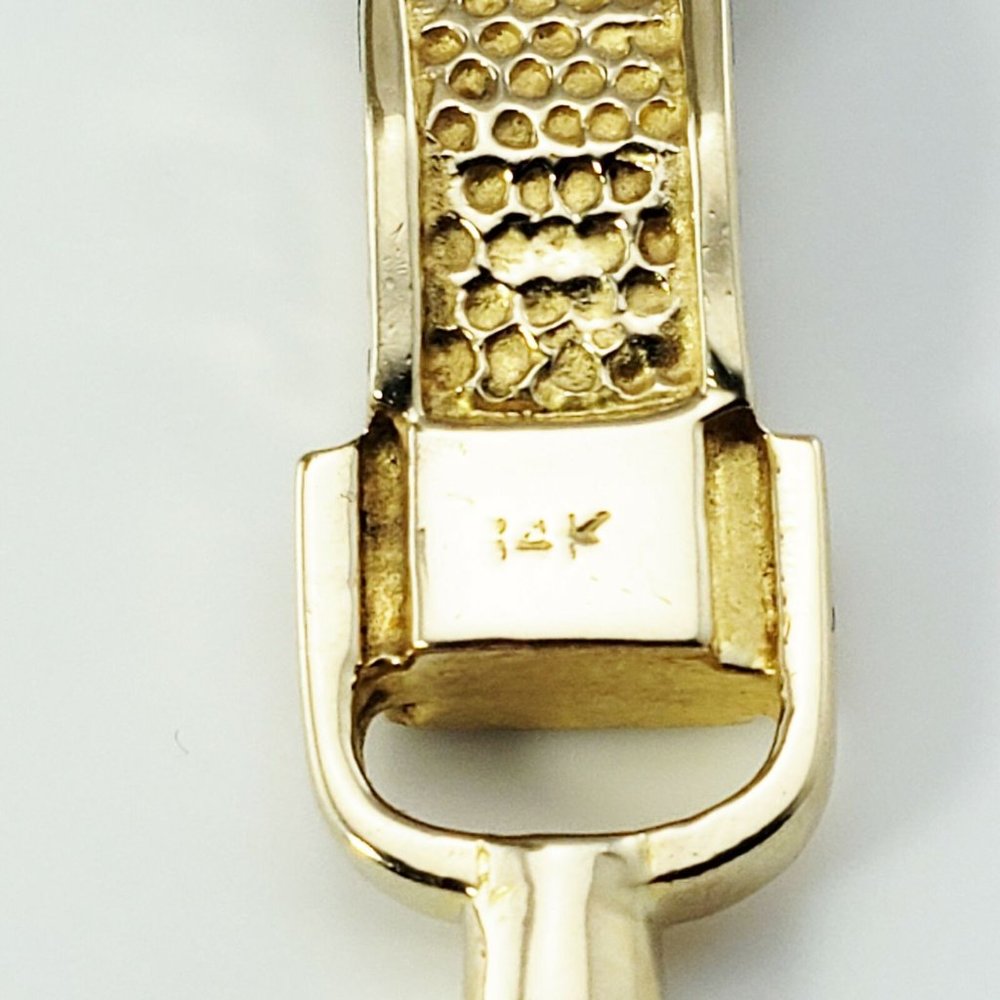 14k Yellow Gold Abc Tv Studio Microphone Charm - Gem